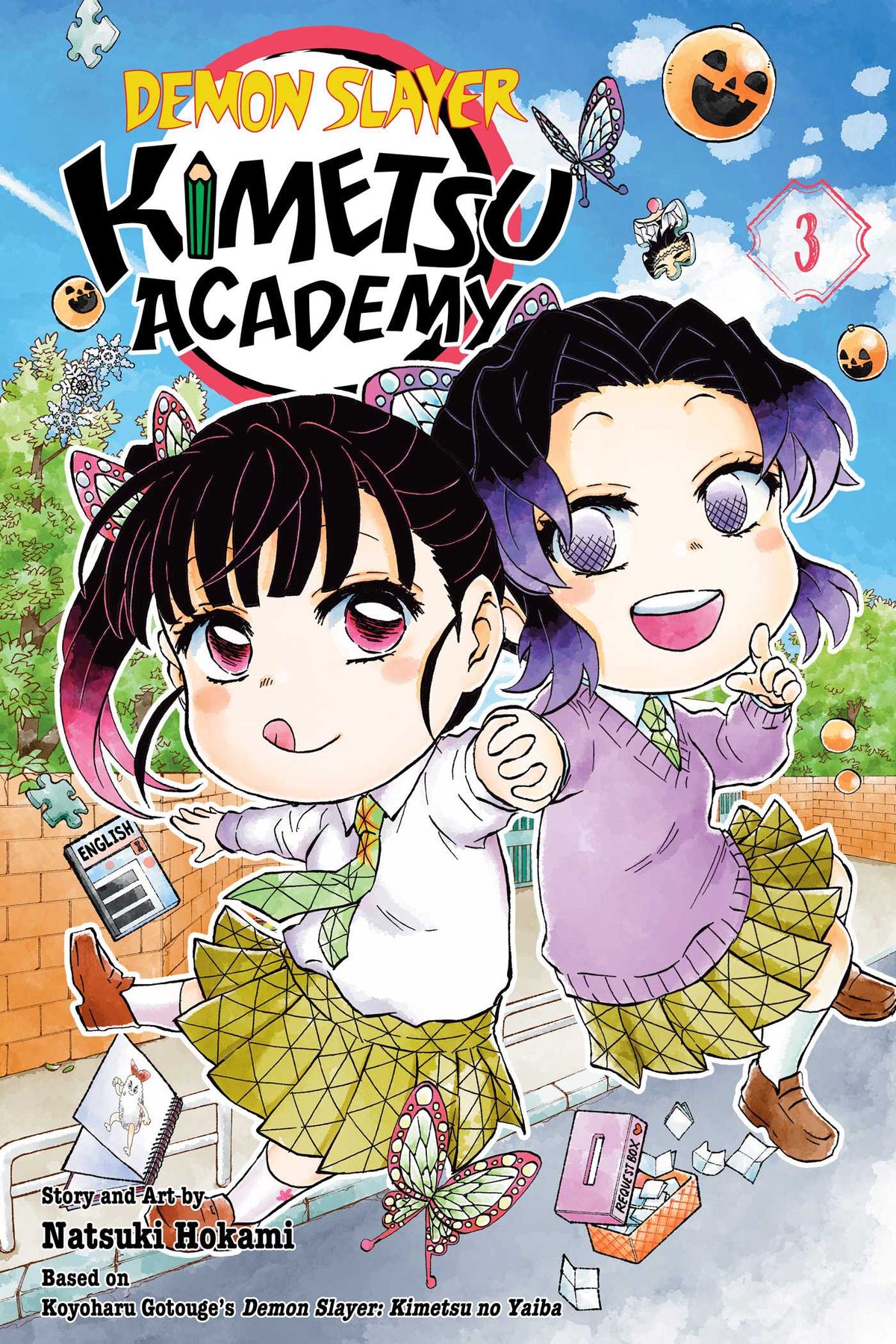 Koyoharu Gotouge, Natsuki Hokami Demon Slayer: Kimetsu Academy, Vol. 3 ...